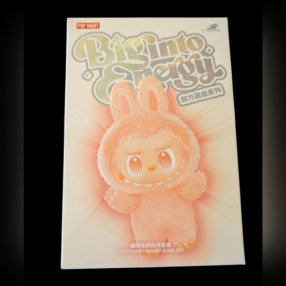 POP MART | Toys | Pop Mart Big Energy Vinyl Plush Loyalty Pink And ...